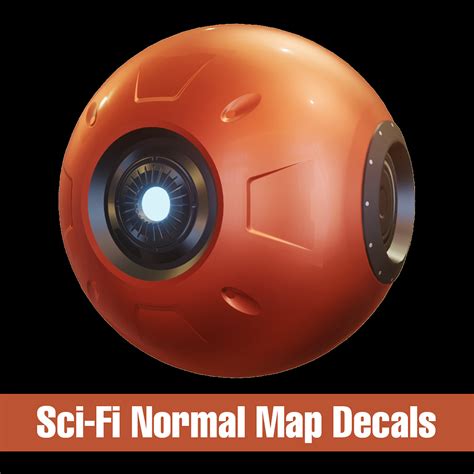 Sci Fi Normal Map Decal Pack In 2022 Map Decal Normal Map Map