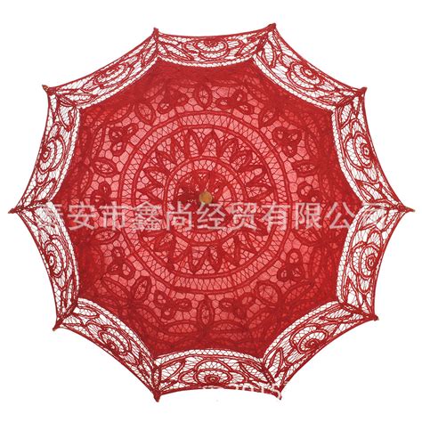 百代丽实木中棒10k钢骨花边伞欧式洋伞创意蕾丝伞防晒直杆长柄伞 阿里巴巴