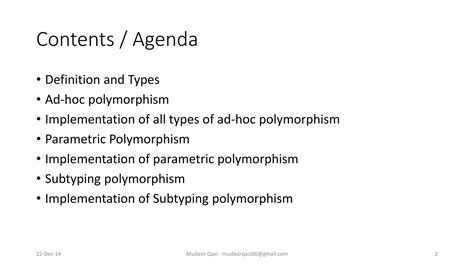 Oop Polymorphism Ppt