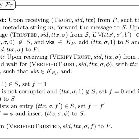The Trust Interface Which Extends The Delegation Framework Of [18