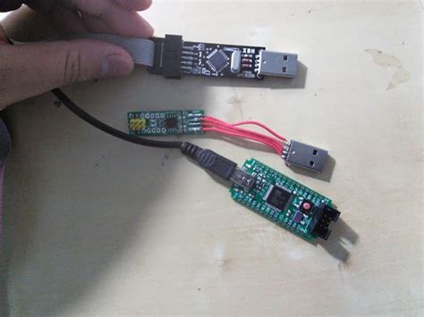 V Usb And Avr Attiny Atemga32u4 Usbasp Electrodragon