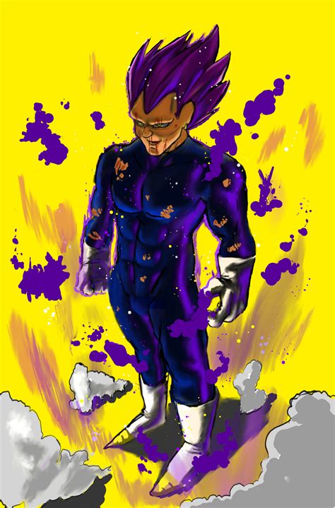 Vegeta Ultra Ego By Arteffimera On Deviantart