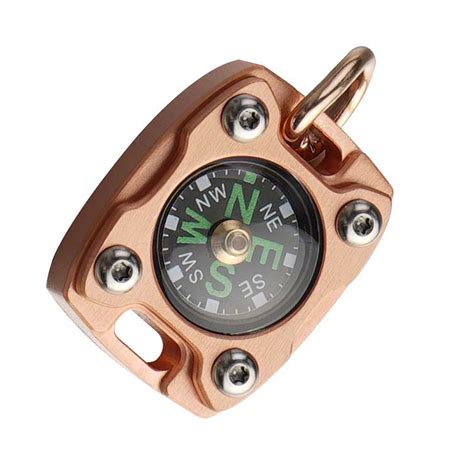 Cmp 2 Edc Compass Titanium Copper Or Brass Alchemy Edc