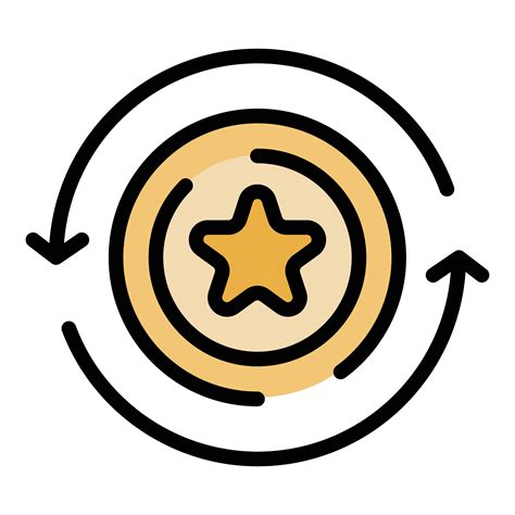 Star Courage Icon Vector Flat 28774590 Vector Art At Vecteezy