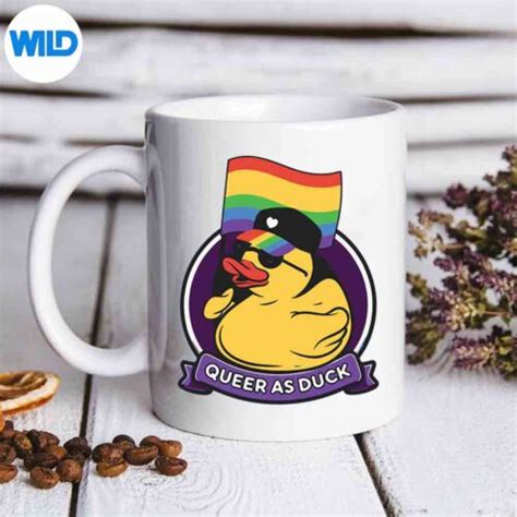 Queer Svg Queer As Duck Proud Rubber Duck Lgbtq Rainbow Pride Svg