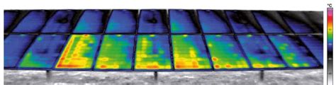 211 Operating Module Array Investigated By Thermography Under