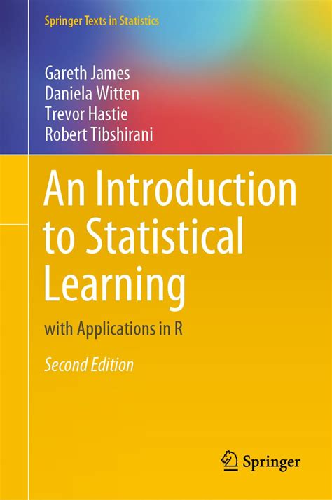 An Introduction To Statistical Learning With Applications In R Springer Texts In