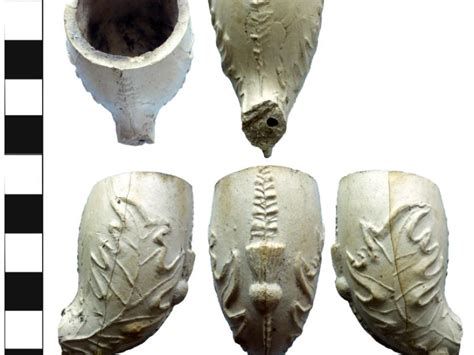 Ceramic Moulded Clay Tobacco Pipe Bowl National Museums Liverpool