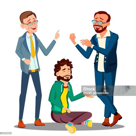 크리에이 티브 접근 캐주얼 옷 정장 벡터에서 기업인 가운데 바닥에 앉아 있는 남자 고립 된 그림 개념에 대한 스톡 벡터 아트 및 기타 이미지 Istock