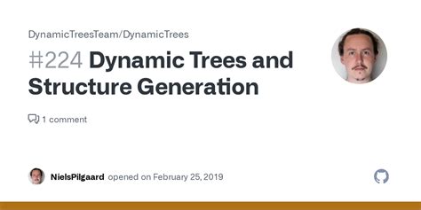 Dynamic Trees And Structure Generation Issue DynamicTreesTeam DynamicTrees GitHub