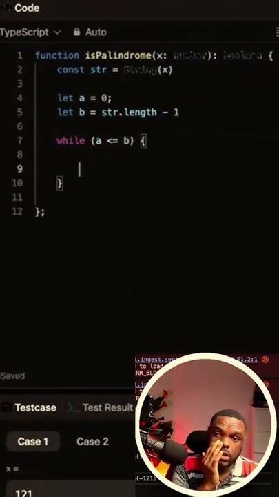 Leetcode Palindrome Number 😁😁 Leetcodechallenge Palindrome Coding