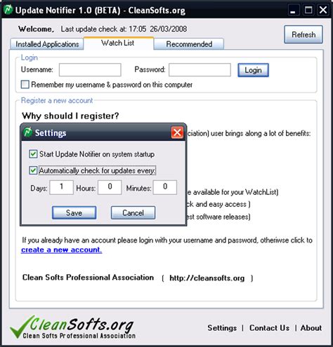 Update Notifier Descargar