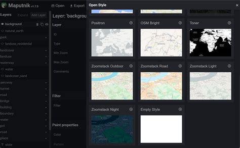Maputnik GeoPlatform Demos