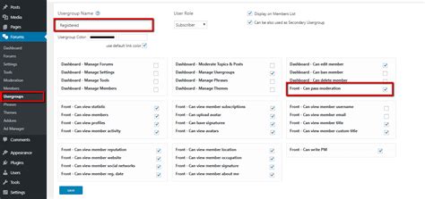 How To Disable Topics And Posts Moderation In Wpforo Wordpress Forum Plugin Gvectors Team