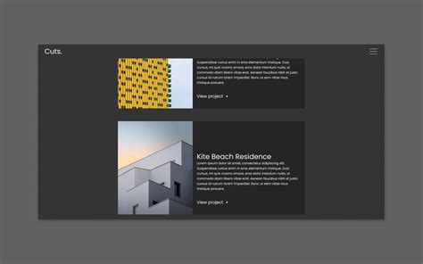 cuts interior design html5 responsive website template