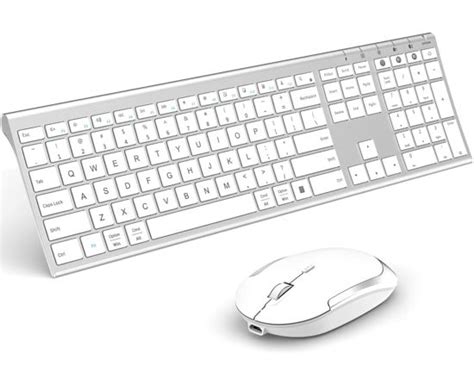 Getuscart Bluetooth Keyboard Mouse Multi Device Wireless Keyboard And