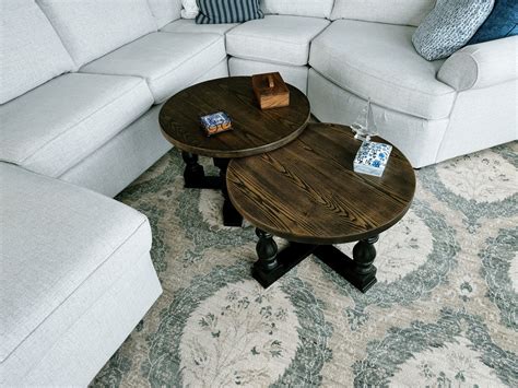 Nested Round Coffee Tables — Alisonworks