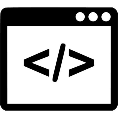 Black Code Optimization Icon Free Black Seo Icons