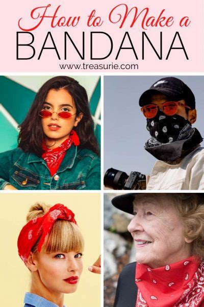 How To Make A Bandana No Sew Hand Machine TREASURIE