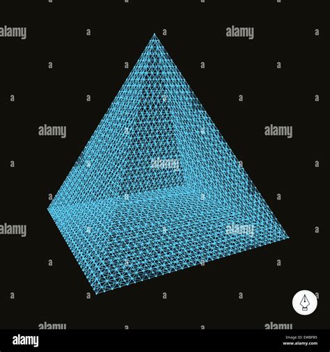 Pyramid 3d Vector Illustration Stock Vector Image And Art Alamy