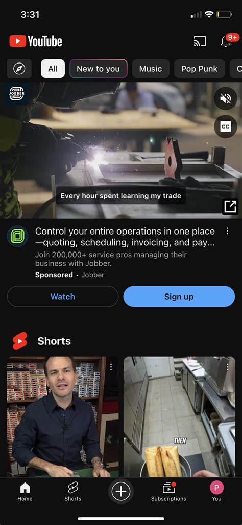 The Youtube Mobile App No Longer Has A Search Function On The Homepage