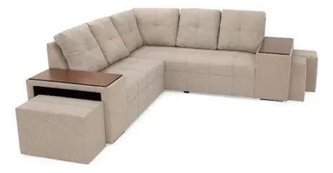 Sala Esquinera Michelle Beige Contemporánea 5 Piezas Mercadolibre