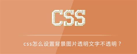 html文本框背景text怎么变透明 css怎么设置背景图片透明文字不透明？ csdn博客