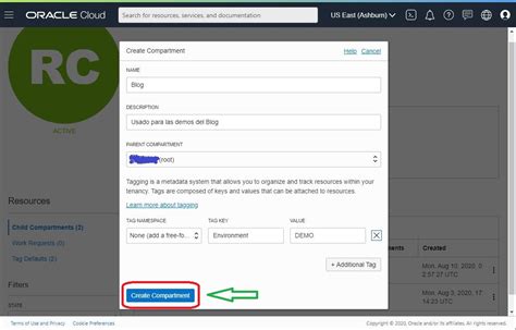 Pl Sql Argentina Oracle Cloud Infrastructure Creando Compartimiento Y Red Virtual Vcn