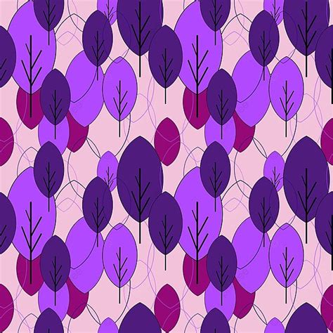 Abstract Tree Seamless Pattern Background Nature Ornament Fun Background Image For Free Download