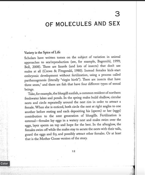 Solved 1 We Usually Discuss Sex As A Dichotomous Variable