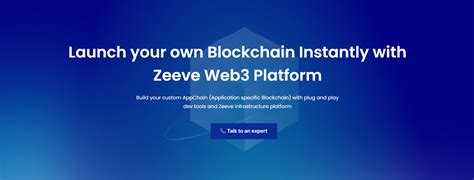 Appchains Launch Your Own Blockchain Instantly With Zeeve