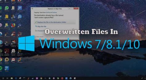 Overwritten Files In Windows Surefire Remedial Measures To Retrieve Them In No Time IT