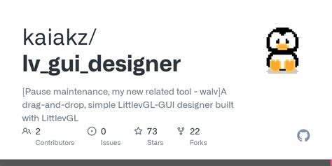 Github Kaiakz Lv Gui Designer [pause Maintenance My New Related