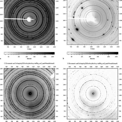 255 Å Region Phase Assignment Of Three Diffraction Patterns