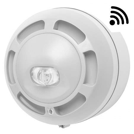 Diffuseur sonore et lumineux type radio étanche IP certifié EN EN Blanc flash