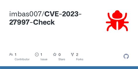 Github Imbas007cve 2023 27997 Check