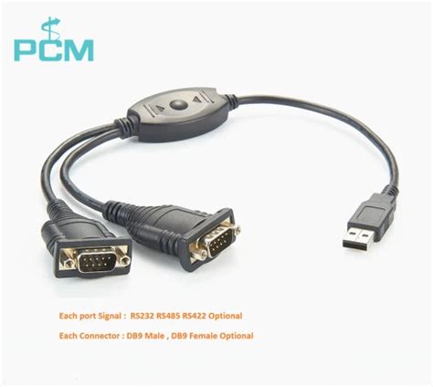 Usb To Dual Rs232 Serial Cable Usb To Rs232 Rs485 Cable And Usb To