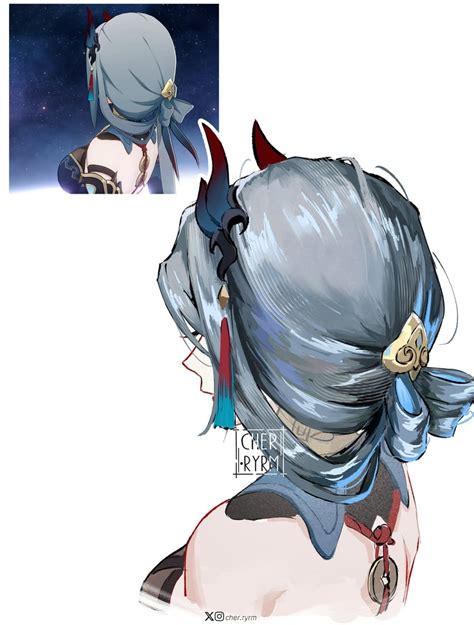 Hanya Honkai And More Drawn By Ryrmcher Danbooru