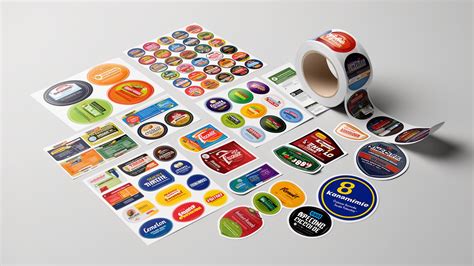 Custom Stickers And Labels Network Print And Design
