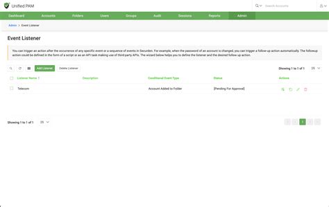 Event Listener Administrator Guide
