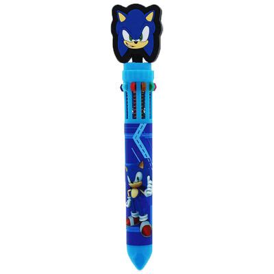 Sonic The Hedgehog 8 In 1 Multi Coloured Pen From 300 Gbp The Works