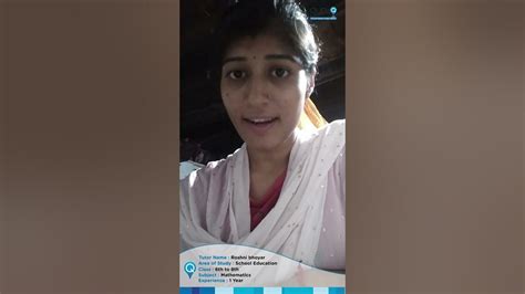 Know Your GuruQ Tutor : Roshni @GuruQIndia - YouTube