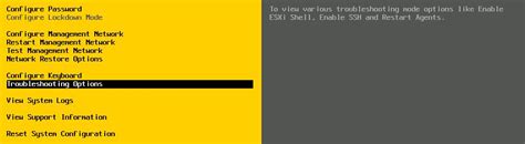 Enable Ssh And Esxi Shell For Esxi 51 Host