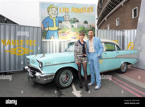 Ella Purnell And Aaron Moten Arriving For A Uk Special Screening Of