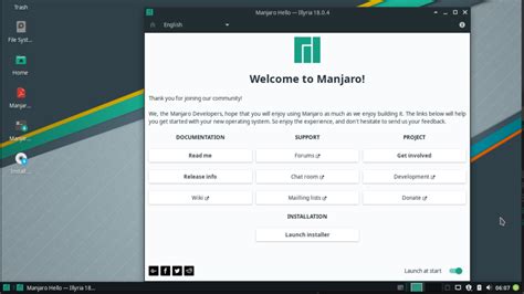 Manjaro Linux LinuxReviews