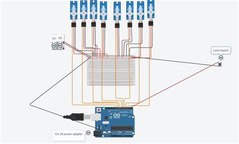 Arduino Limit Switch Reading As High Without Pressing It Programming Questions Arduino Forum