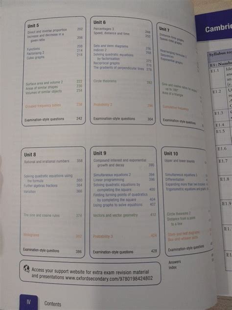 Mathematics For Cambridge Igcse Third Edition Extended Textbook By Sue Pemberton Oxford