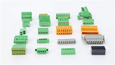 Wanjie Pcb Screw Pluggable Terminal Block Buy Wire To Wire Mini Din Rail Screw Clamp Pluggable