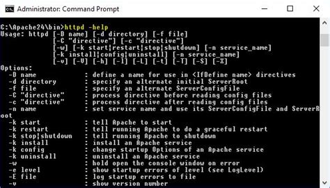 Apache 24 And Command Line In Windows 10 Marko Ivančić