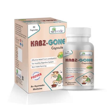 Herbal Laxative Capsule For Constipation Control At Rs 220bottle In